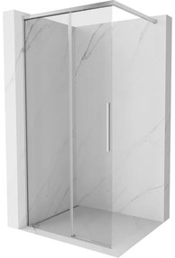 Mexen Rox sprchová stěna Walk-in 90 x 200 cm, transparentní 8 mm, chrom - 8C2-090-003-01-00