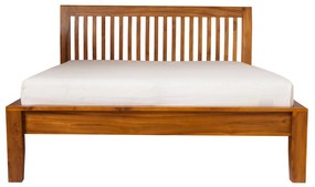 Sleigh bed 160 Medová