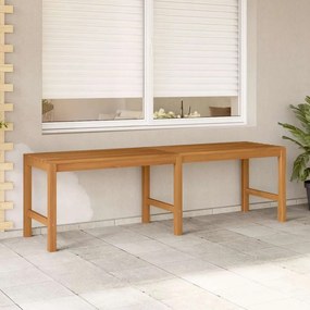 Zahradní lavice 150 cm masivní teakové dřevo 316627