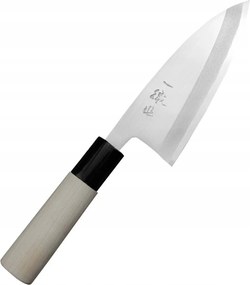 Nůž Deba Ittetsu Forge Shirogami#2 12 cm pro ryby magnolie