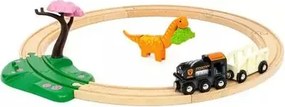 BRIO Dinosauří kruhová vláčkodráha / od 3 let