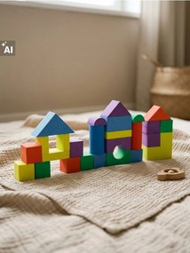 Sinsay - Pěnové stavební kostky - vícebarevná
