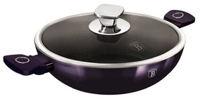 BERLINGERHAUS Pánev WOK s titanovým povrchem 30 cm Purple Eclipse Collection