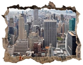 Wallmuralia Fototapeta díra na zeď 3D New York 95x64 cm