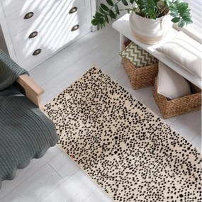 Tribeca Design Kusový koberec Jars Black Spotty Rozměry: 120x170 cm