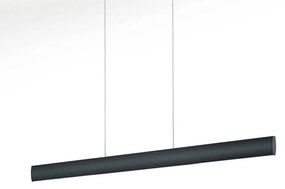 LED závěsné světlo Runa, černá, délka 92 cm