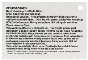 Teddies Vojenská sada samopal klapací plast 32cm s doplňky v síťce