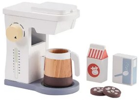 Kids Concept Dětský dřevěný kávovar s příslušenstvím