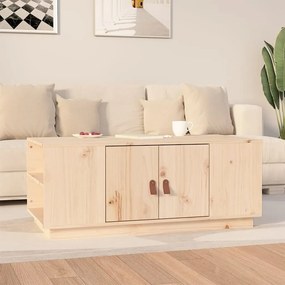 818255 vidaXL Konferenční stolek 100 x 50 x 41 cm masivní borové dřevo