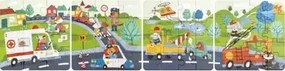 Hape Puzzle - Záchranná vozidla / od 3 let
