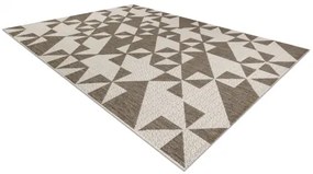 koberec SIZAL FLOORLUX 20489 šampaňské / taupe TROJÚHELNÍK velikost 160x230 cm | krásné koberce cz