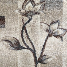 Kvalitní koberec do obývacího pokoje s motivem květin Šířka: 120 cm | Délka: 170 cm