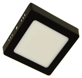 BOWI | LED Stropní svítidlo GERRY LED/6W/230V 4000K černá | BW0258