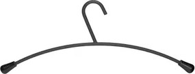 MAUL Ramínko na oblečení černé, 5 ks / Ramínko / Ocel / 460 x 190 mm