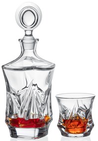 Bohemia Jihlava whisky set Princess 1+6