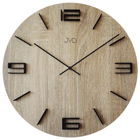 JVD Designové nástěnné dřevěné hodiny JVD HC27.3