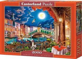 Castorland 200986-2 Puzzle Romantický večer v Benátkách / 2000 dílků /