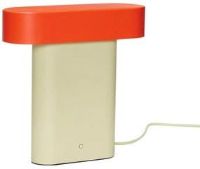 Oranžovo-béžová stolní lampa (výška 25 cm) Sleek – Hübsch