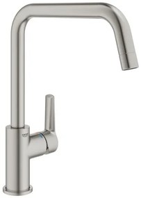 Grohe Start Páková dřezová baterie s otočnou výpustí Supersteel 30470DC0