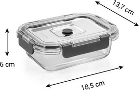TESCOMA Vakuová dóza skleněná 4FOOD 0,6 l