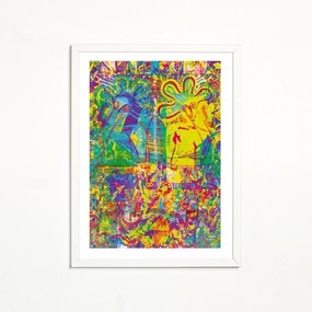 Šimon Dub | Oasis #1 Rám: Černý, Velikost: 100 x 70 cm