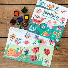 Kreativní sada Stamp Activity Set Nature – Rex London