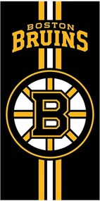 Bavlněná osuška Boston Bruins Prestige Black - NHL - 100% bavlna - 70x140 cm