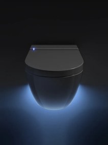 GSI GSI, WCLEAN závěsné WC Swirlflush s integrovaným elektronickým bidetem, bílá ExtraGlaze, 7418K11