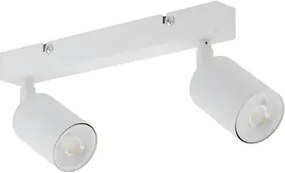 TK Lighting TOP bílá / Stropní bodové svítidlo / 2x GU10 / max. 10W /