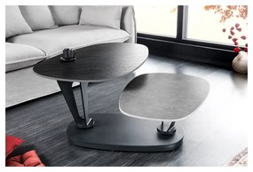 Massive home | Konferenční stolek MOVEMENT GREY 160 CM keramika otočný