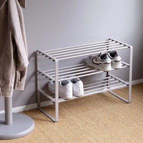 Taupe kovový botník 70x48,5x29 cm Rex – Spinder Design