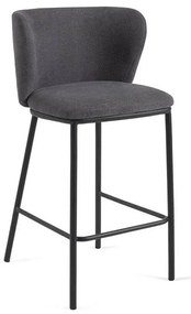 Barová židle arun 65 tmavě šedá MUZZA