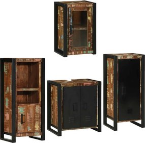 Sada koupelnového nábytku 4 ks Vícebarevný 55 x 35 x 60 cm 3305691