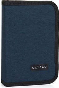 Oxybag UNICOLOR - jednopatrový penál Blue, 2 chlopně