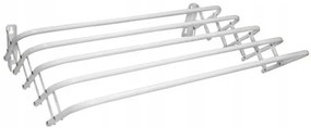 Erga Model 103 super, nástěnný rozkládací sušák prádla 60,5x9x15 cm, bílé, ERG-SEP-10SUSHARSUP60