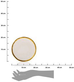 Keramický talíř Lissa 20 cm bílý