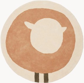 Ručně všívaný dětský koberec Sheep Mocha