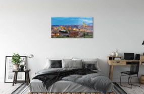 Obraz na skle Itálie Sunset panorama 120x60 cm