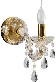 Candellux Maria Teresa nástěnné svítidlo 1x40 W zlatá 21-95742