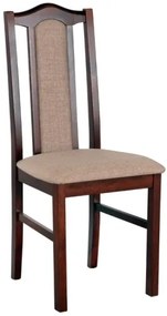 Drewmix Jídelní židle BOS 2 + doprava zdarma dřevo: bílá, potahový materiál: látka