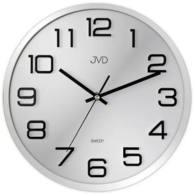 Plastové pastelové nástěnné tiché netikající hodiny JVD HX2472.7