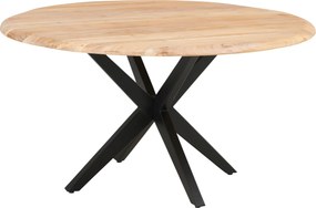 XXXLutz JÍDELNÍ STŮL, akácie, přírodní barvy, 140/140/76 cm MID.YOU - Jídelní stoly - 000729001001