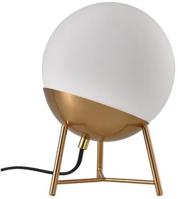 Chelsea stolní lampa bílo-zlatá