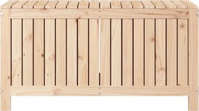 vidaXL Zahradní úložný box černý 115 x 49 x 60 cm masivní borové dřevo [823836] Barva: Černá borovice