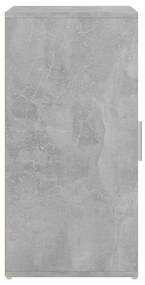 Botník betonově šedý 32 x 35 x 70 cm dřevotříska - Default Title