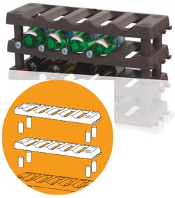 ARTPLAST Stojan na láhve, 71 cm
