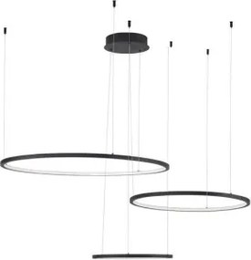 Závěsné LED svítidlo NOVA LUCE PURPLE 80W 3000K 9210312 stmívatelné Triac