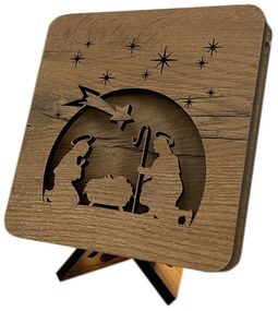 Li-Go "Betlém" lampa 19x19cm provedení povrchu: dub světlý