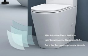 design stojící klozet DOPORRO DZ108 WC - soft close
