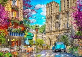 BLUEBIRD Puzzle Odpoledne u Notre Dame / 1000 dílků / od 14 let